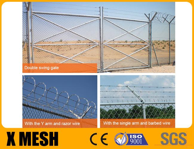 KxT Selvage Chain Link Mesh Anggar 6 Pagar Chain Link Gauge